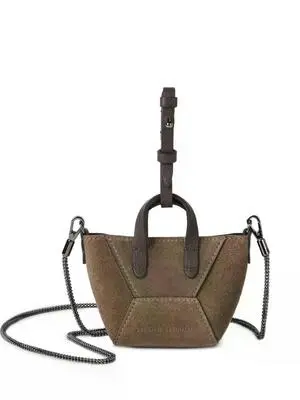 Brunello Cucinelli Micro Suede Bag - Brown