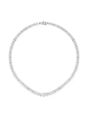 JEWELS AFICIONADO Diamond Tennis Necklace - Silver