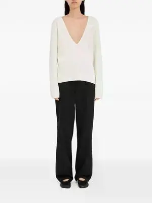 MAISON MARGIELA V-neck Long Sleeve Sweater