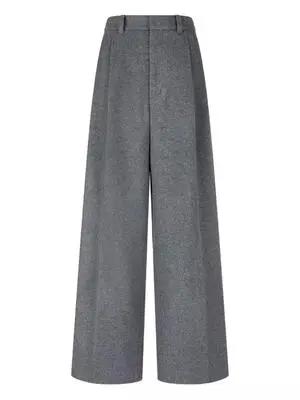 STUDIO TOMBOY Pleated Wool Trousers - Grey