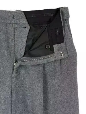 STUDIO TOMBOY Pleated Wool Trousers - Grey