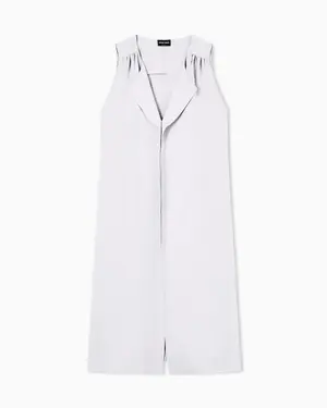 Giorgio Armani Technical Silk Shirt Dress