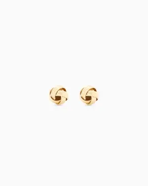 Giorgio Armani Sterling Silver Cufflinks - Gold