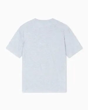 Giorgio Armani Viscose And Cashmere Jersey Crew-neck T-shirt