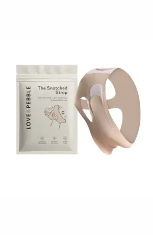 LOVE AND PEBBLE Snatched Jaw Strap - Light