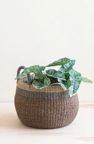 LIKHA Tabletop Bulge Basket - Brown