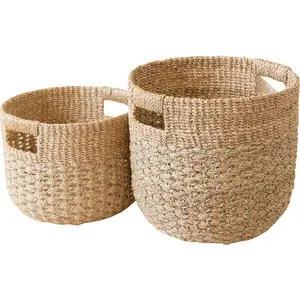 LIKHA Round Bottom Basket - Grey