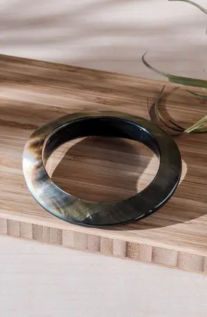 Likhâ Mother-of-pearl Bangle Bracelet