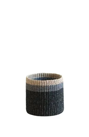 LIKHA Cylinder Mini Tabletop Basket - Black