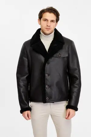 Furniq UK Shearling Outerwear For Men