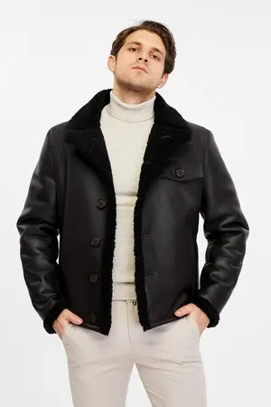 FURNIQ UK Edward Shearling Jacket