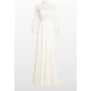 Jenny Packham Arden Ruffled Maxi Dress - Ivory
