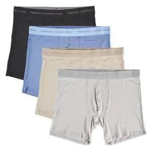 French Connection 4-pack Modal Boxer Brief - Blue Multi