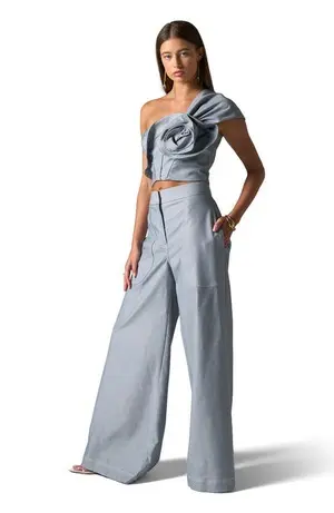 JBQ Oslo Wide-leg Pant - Denim