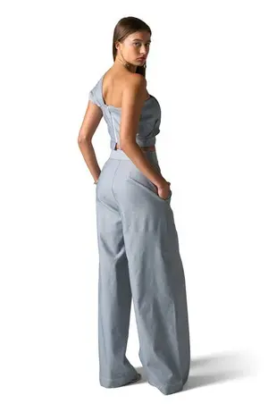JBQ Oslo Wide-leg Pant - Denim
