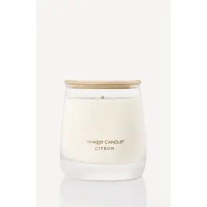YANKEE CANDLE Citron Premium Jar Candle - White