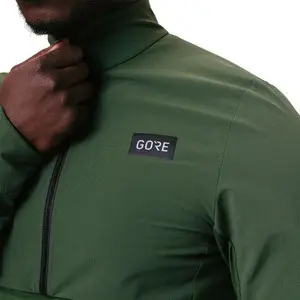 GOREWEAR Trailkpr Hybrid 1/2-zip Jacket - Utility Green