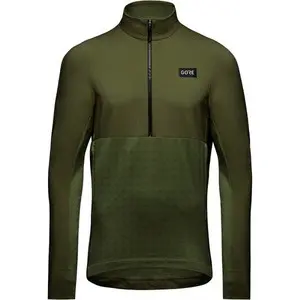 GOREWEAR Trailkpr Hybrid 1/2-zip Jacket - Utility Green