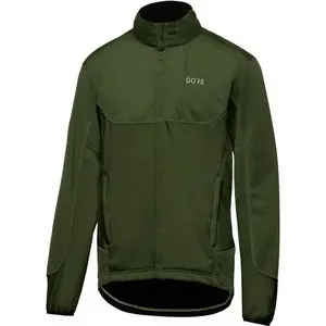 GOREWEAR C5 Gore Windstopper Thermo Trail Jacket - Utility Green