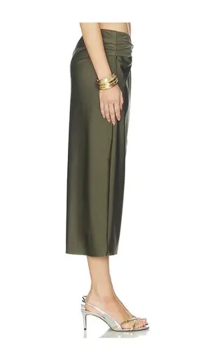 Simkhai Kora Wrap Midi Skirt