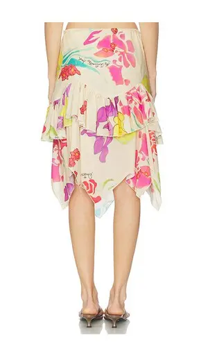 DONDE ESTEBAN Flores Voile Skirt