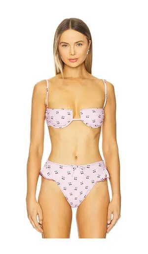 MONTCE Simonette Bikini Top - Cherries