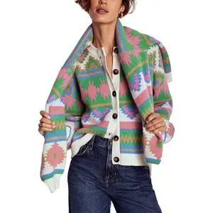 Boden Jacquard Knit Cardigan