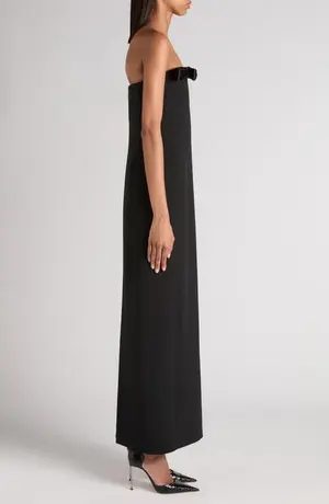 TOM FORD Strapless Column Cocktail Dress