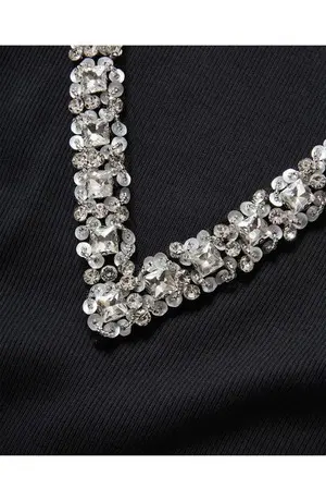 Veronica Beard Ayres Jeweled Tank