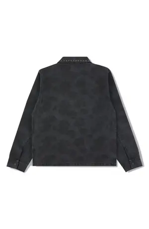 PLEASURES Studded Denim Jacket