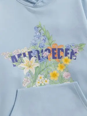 AELFRIC EDEN Floral Star Pullover Hoodie