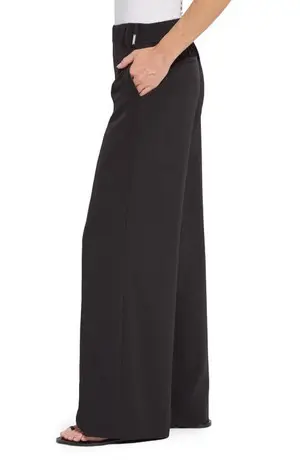 Lyssé Ellison Seamed Wide Leg Trousers
