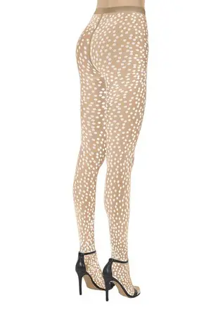 Wolford Sweet Dots Tights Fairly Light/white