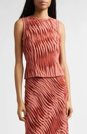 Ulla Johnson Celina Sleeveless Top - Chestnut