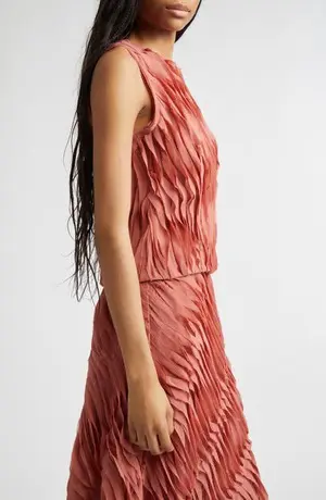 Ulla Johnson Celina Sleeveless Top - Chestnut