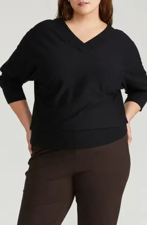 Universal Standard Savvy Sweater Black