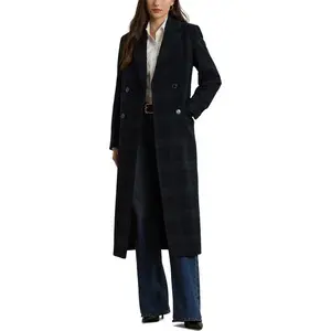 Ralph Lauren Longline Wool Blend Coat