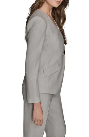 Donna Karan New York Collarless Blazer