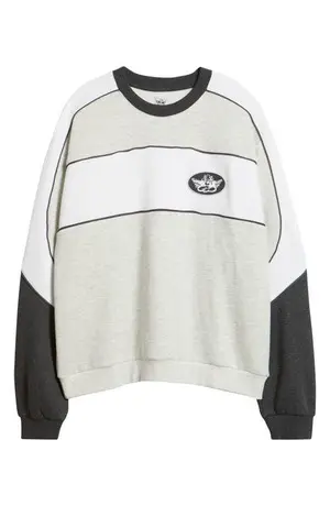 BOYS LIE Heathered Oversized Sweatshirt