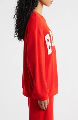 BOYS LIE Wrap Me In A Bow Kara Crewneck Sweatshirt