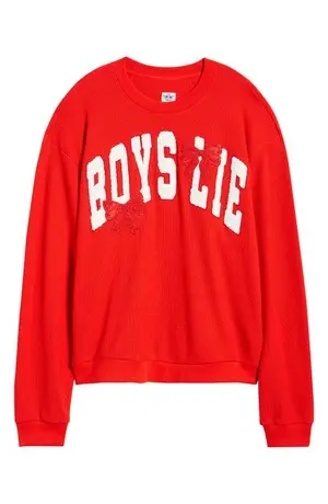 BOYS LIE Wrap Me In A Bow Kara Crewneck Sweatshirt