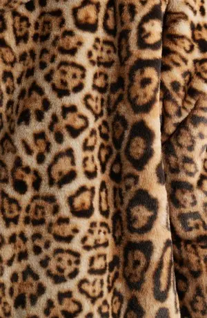 BOYS LIE Cheetah Manhunt Fleece Zip Hoodie