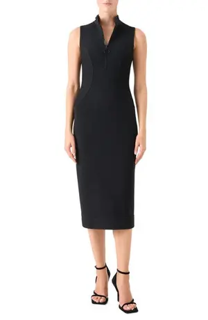 Akris Zip Up Cocktail Dresses