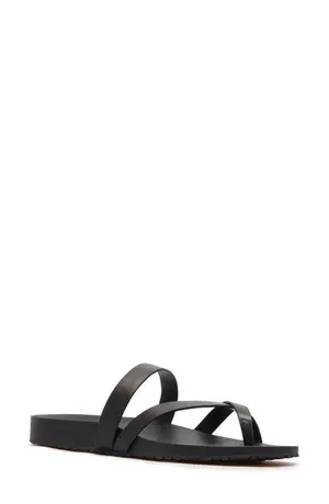 FRANKIE4 Isla Toe Loop Sandal - Black