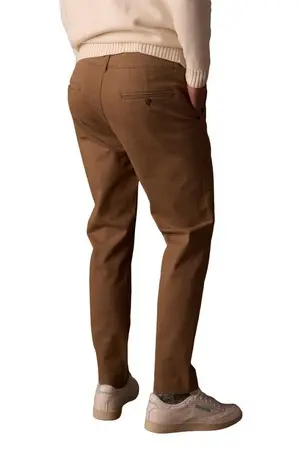 THE NORMAL BRAND Stretch Straight Leg Chino Pants - Russet