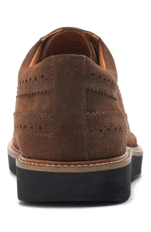A. VEER Ellis Wingtip Oxford - Tobacco Suede