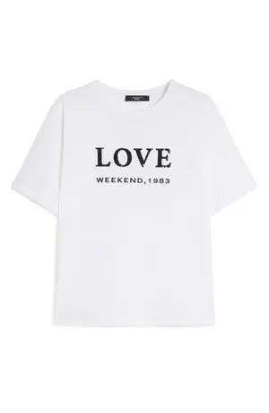 Max Mara Embellished Graphic T-shirt