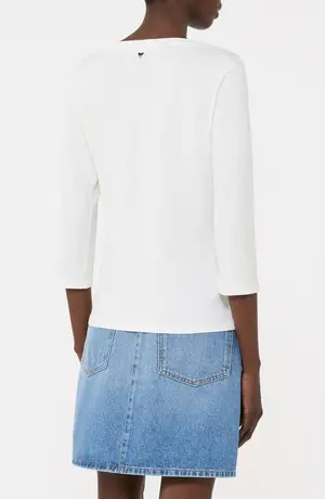 Max Mara Stretch Cotton T-shirt - White