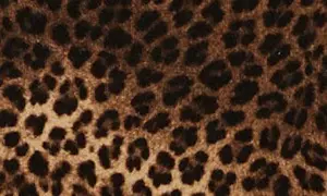 Max Mara Leopard Print Mini Skirt