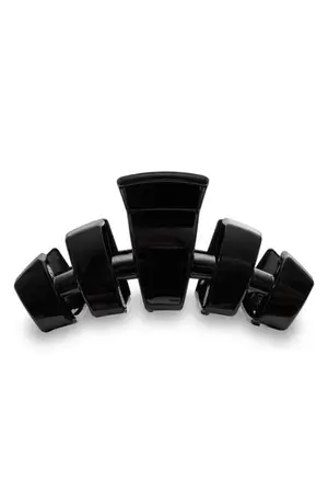 TELETIES Classic Claw Clip - Jet Black